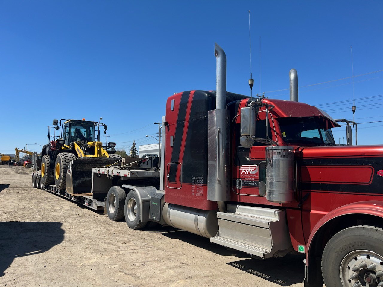 Heavy Haul Trucking | FRT Solution Inc.